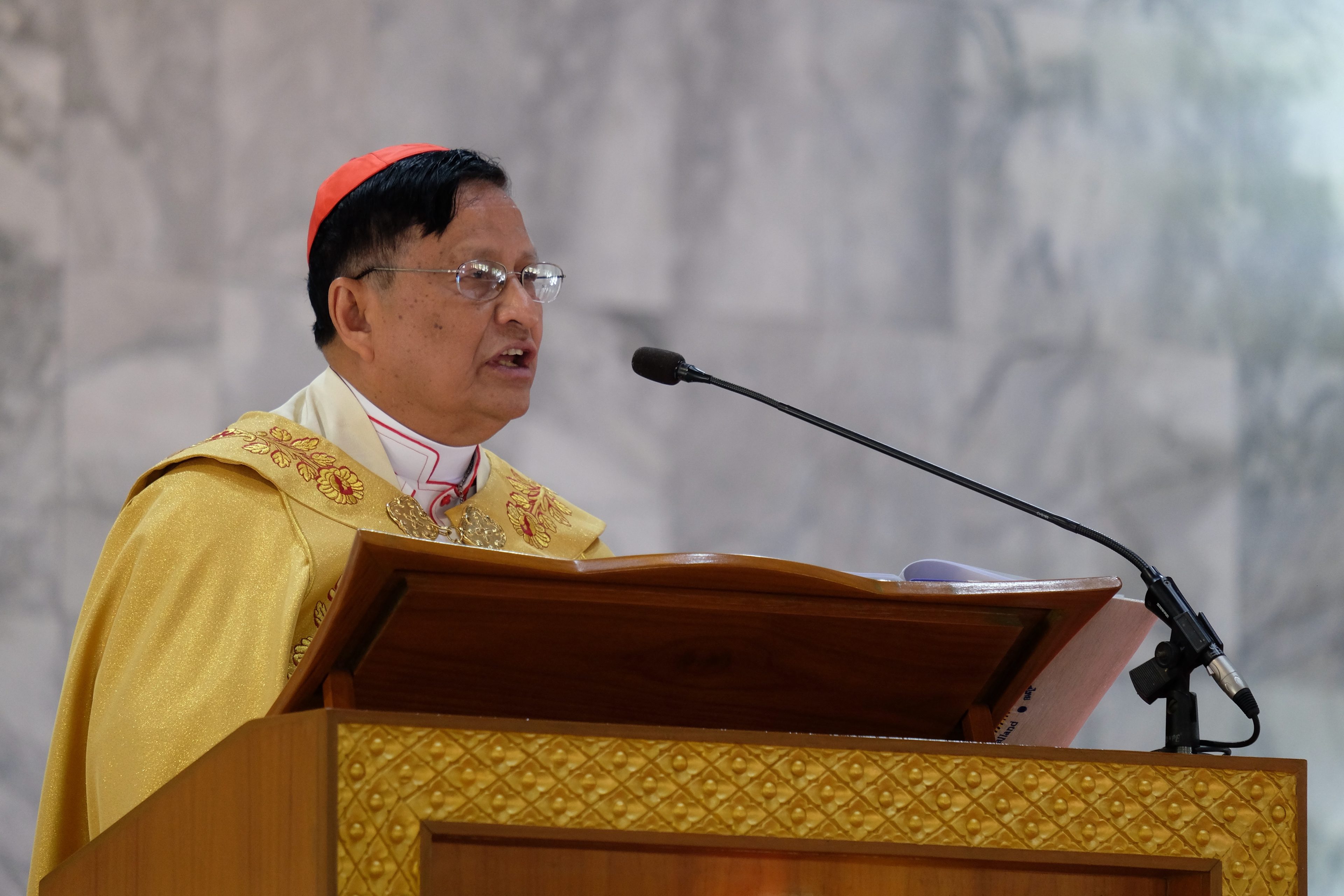 Cardinal Bo of Myanmar on the installation of Bishop John Saw Yaw Han ...
