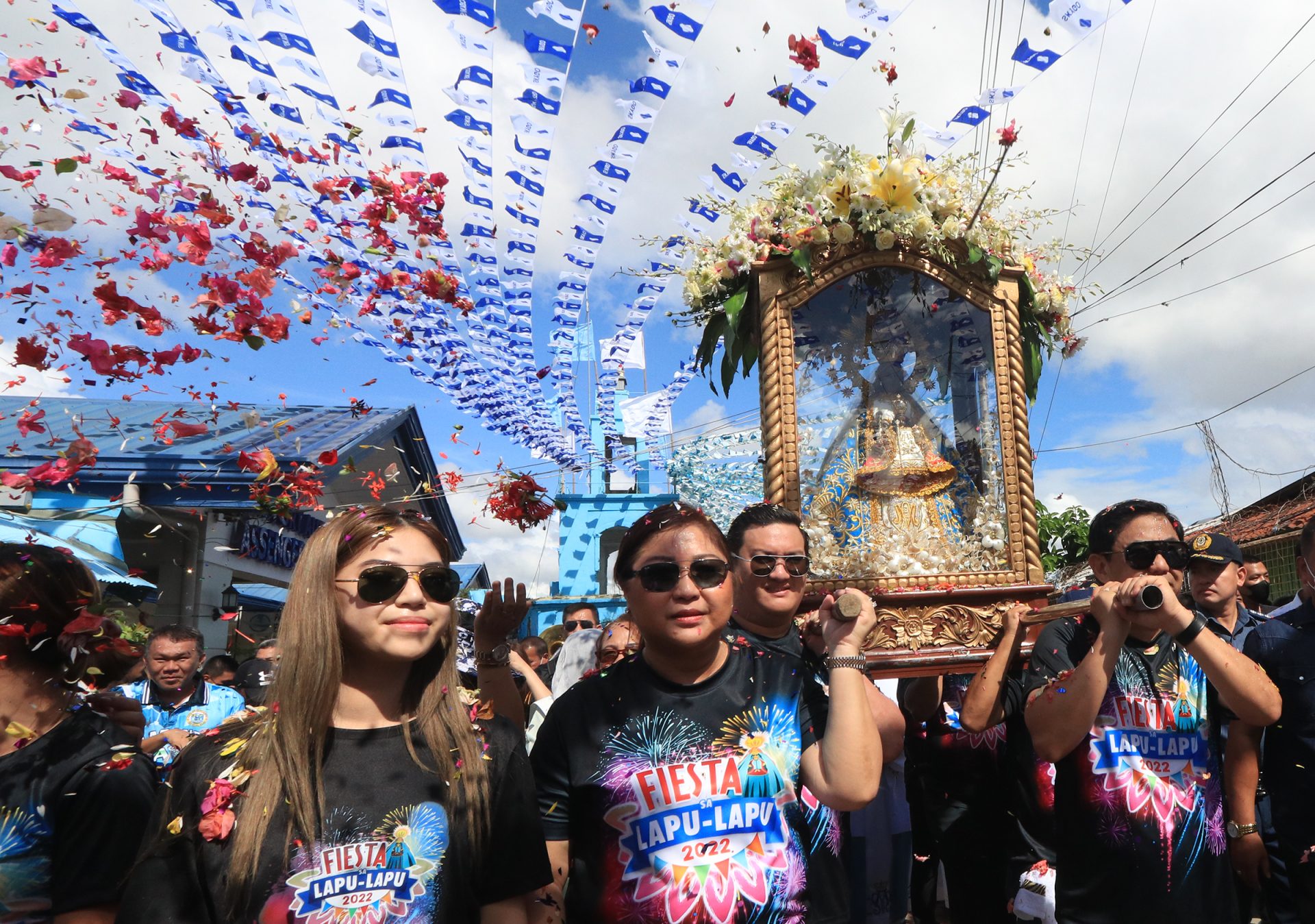 Photos: Religious procession of image of Cebu’s ‘Nuestra Señora de ...