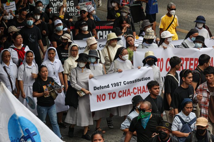 Philippine church groups join 38th EDSA People Power Anniversary ...