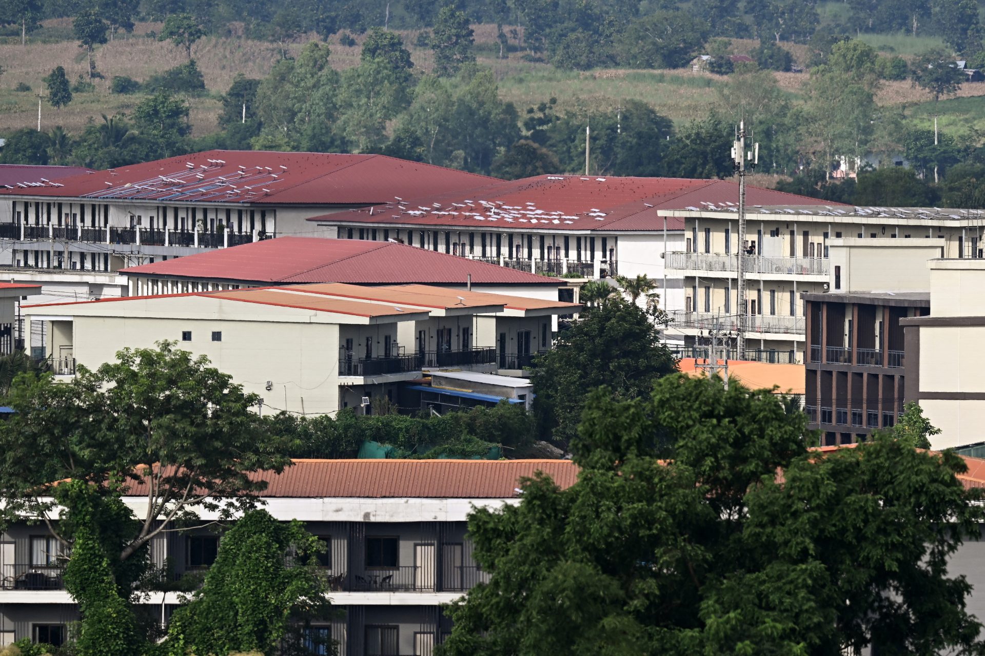 Myanmar junta says seized 30 Starlink receivers in scam center raid ...