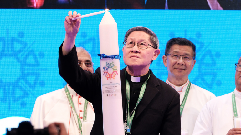 At pilgrimage of hope, Tagle warns against fear-driven leadership ...