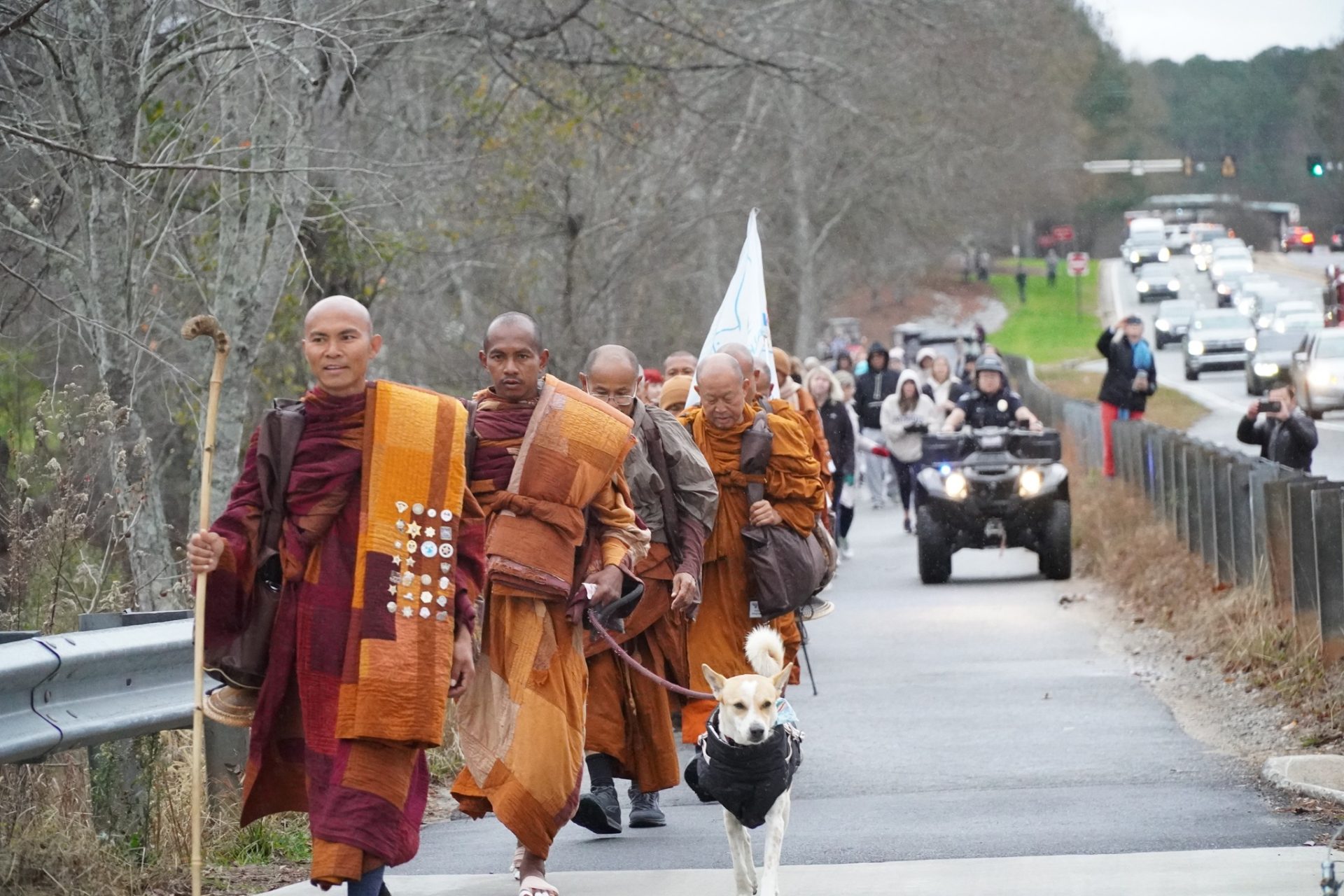 Buddhist monks near end of 2,300-mile U.S. ‘Walk for Peace’ - LiCAS ...