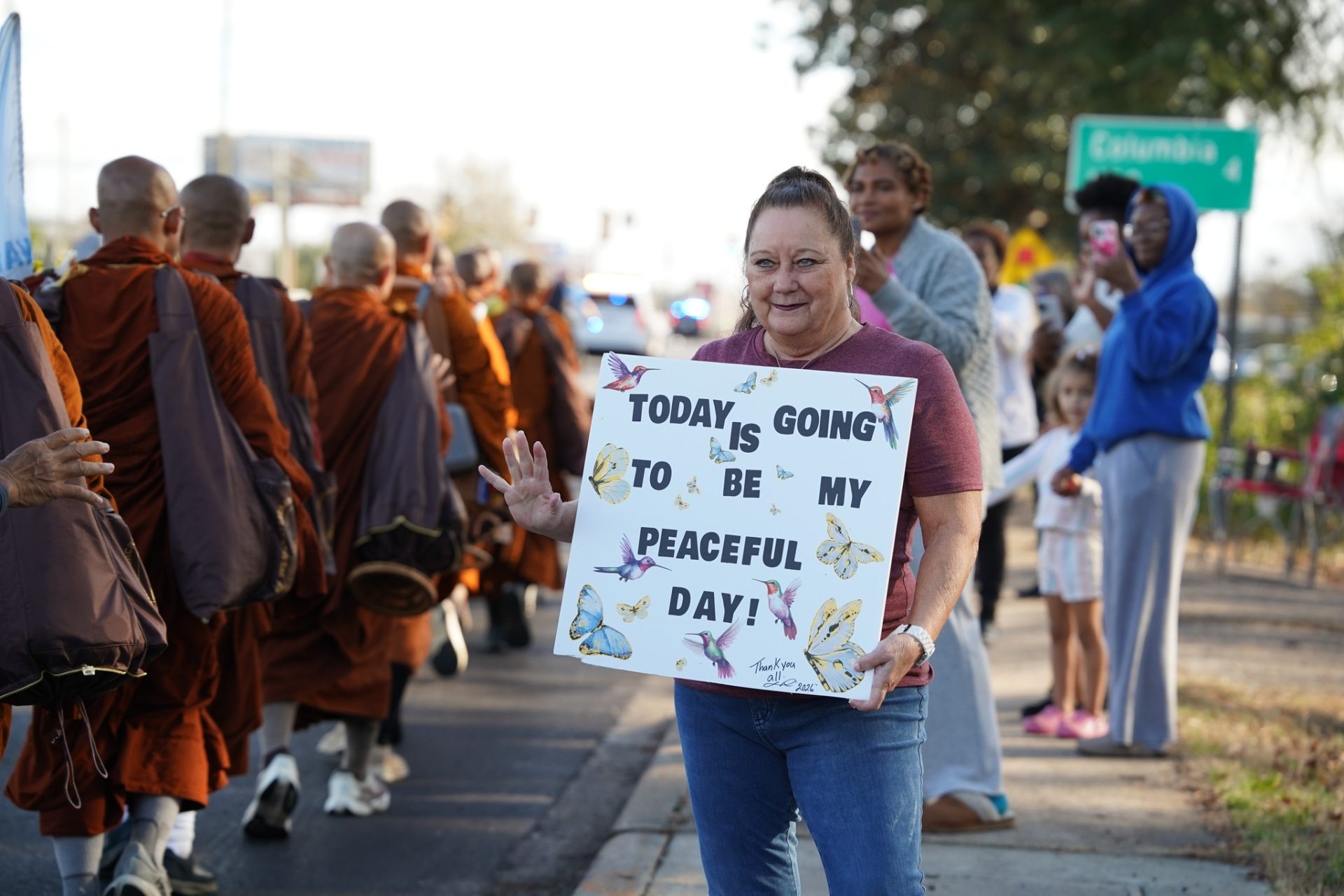 Pilgrimage of presence: Monks conclude 108-day peace trek in Washington ...