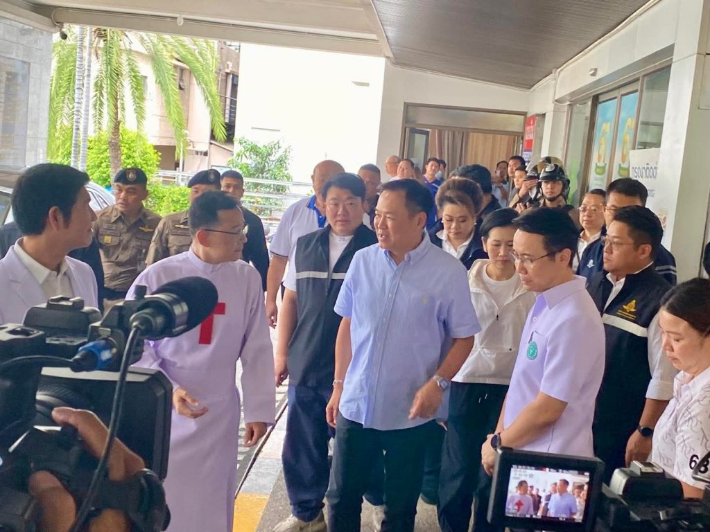 Prime minister visits survivors of deadly Bangkok train-bus collision ...